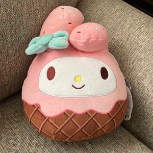 Squishmallows | Toys | Nwt My Melody Ice Cream Cone Dessert 2 Inch Squishmallows | Poshmark
